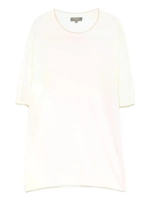 N.peal Crew Neck T-shirt - Neutrals