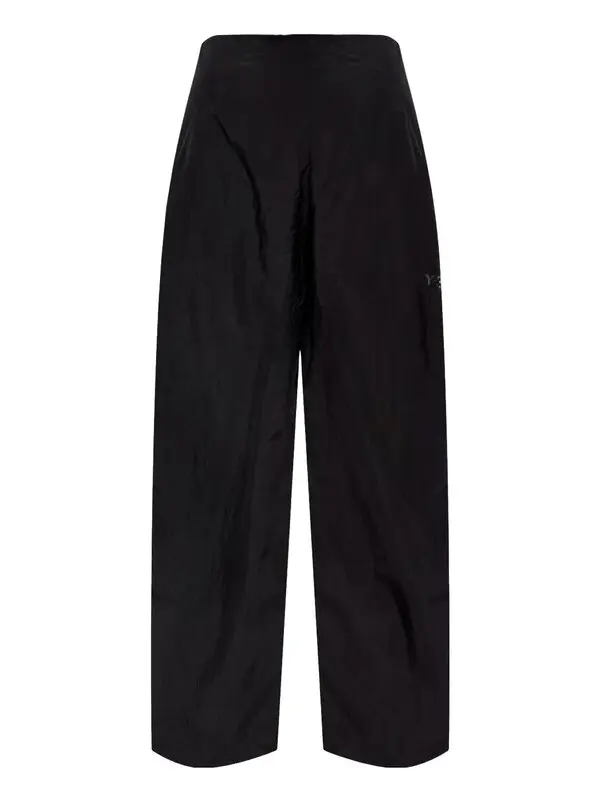 Y3 Wide-leg Utility Trousers - Black