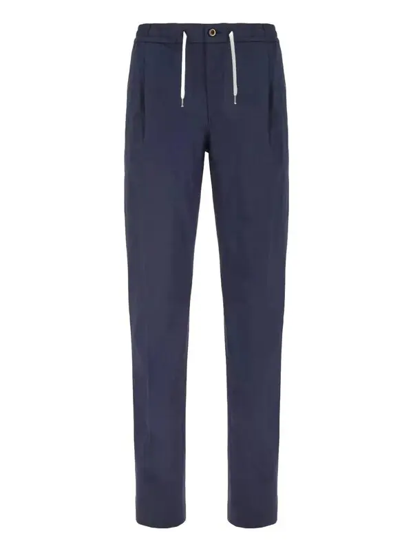 PT TORINO Cotton Trousers - Blue