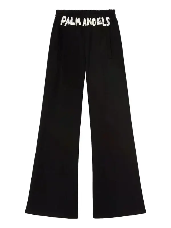 Palm Angels Logo Sweatpants - Black