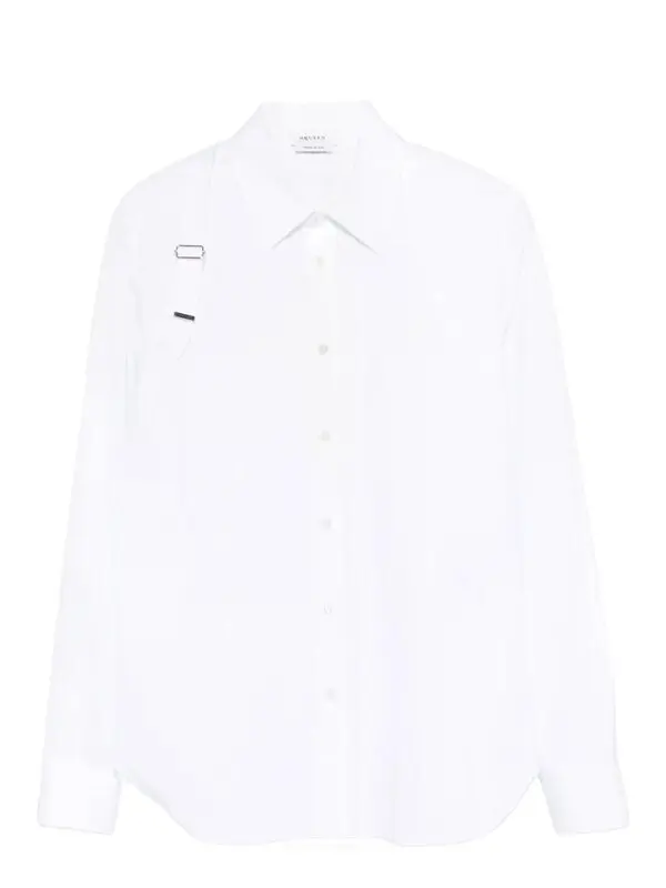Alexander McQueen Harness Shirt - 9000 White