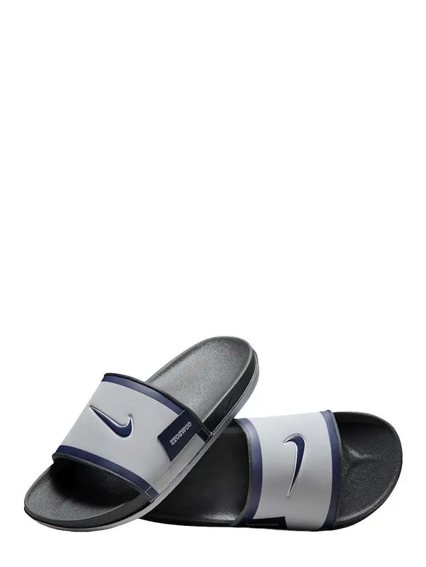 Nike Offcourt Dallas Cowboys Slide - Wolf Grey/dark Smoke Grey/college Navy Blue