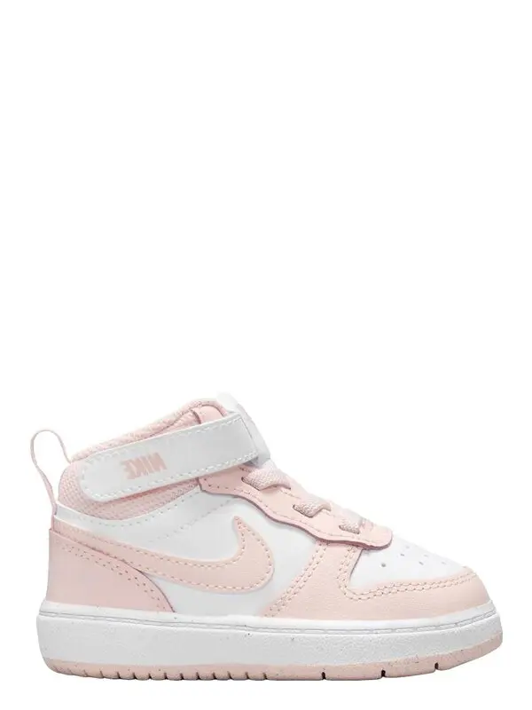 Nike Court Borough Mid 2 Sneakers - White/echo Pink