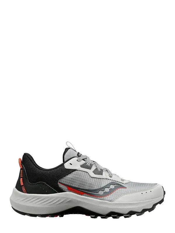 Saucony Aura Trin Athletic Sneakers - Concrete/black