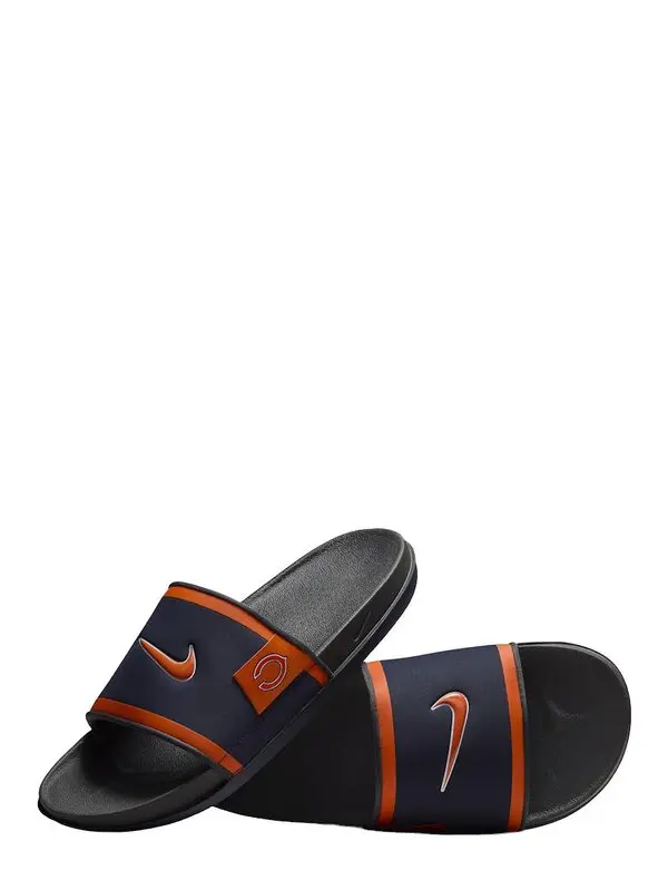 Nike Offcourt Slide Chicago Bears - Marine/dark Smoke Grey/university Orange