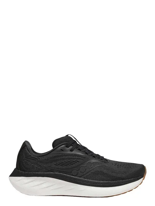 Saucony Ride 18 - Black/gum