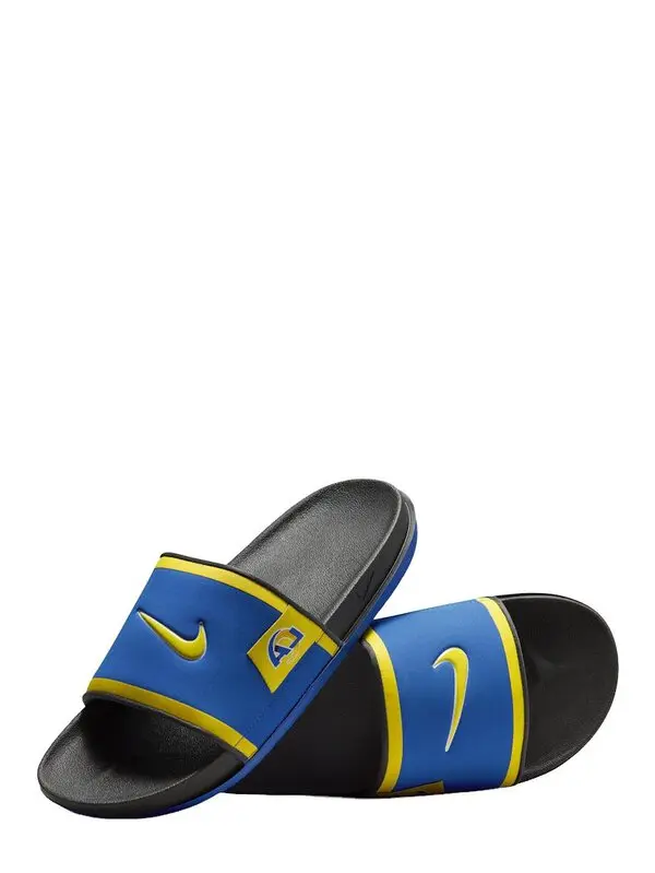 Nike Offcourt Slide Los Angeles Rams - Hyper Royal/dark Smoke Grey/midwest Gold