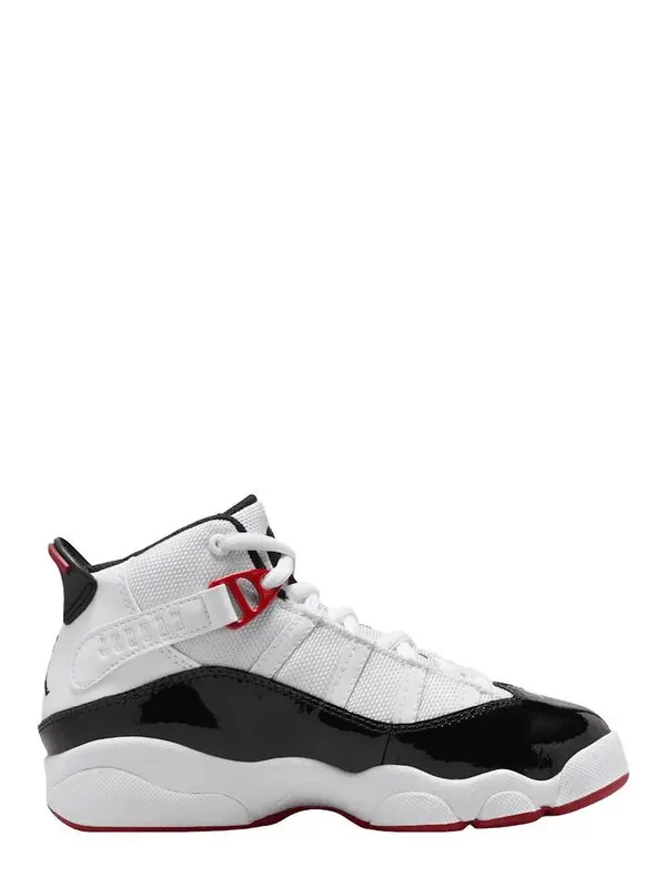 JORDAN 6 Rings Sneakers - White/varsity Red/black