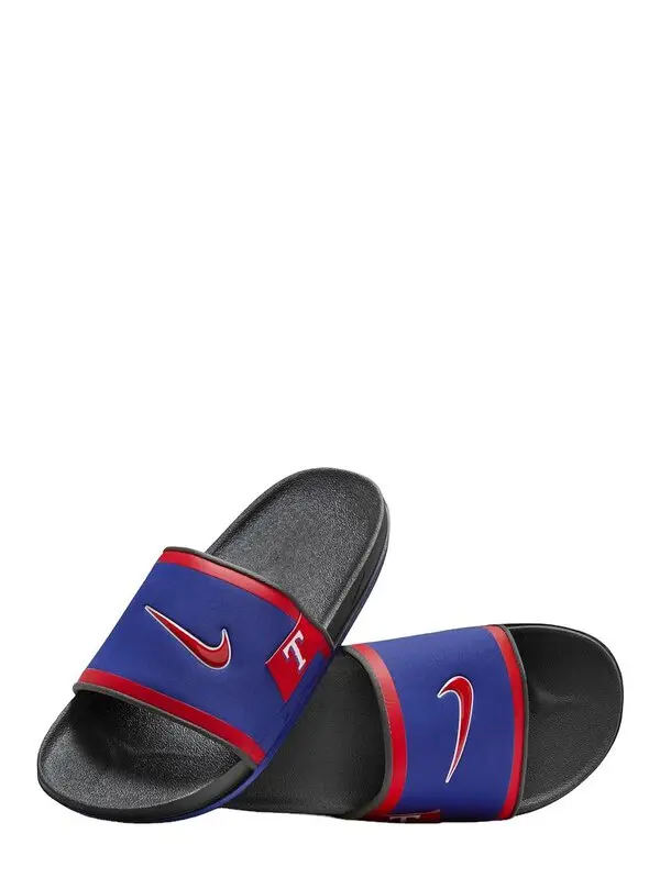 Nike Offcourt Slide Texas Rangers - Deep Royal Blue/dark Smoke Grey/sport Red