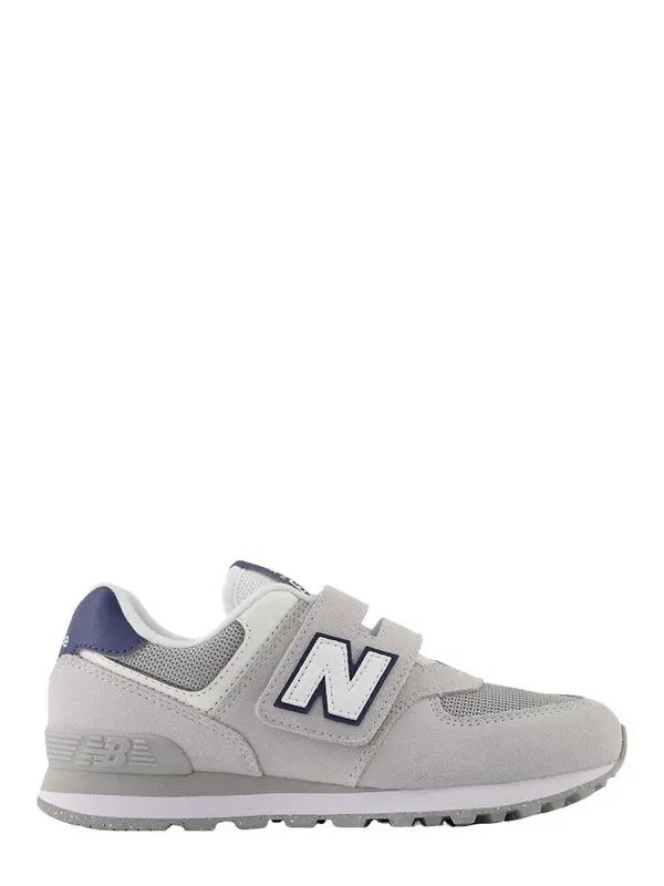 NEW BALANCE 574 Hook And Loop Sneakers - Brighton Grey/nb Navy Blue