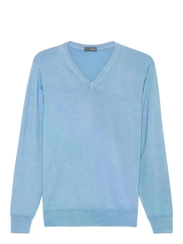 DRUMOHR Merino Wool Top - Blue