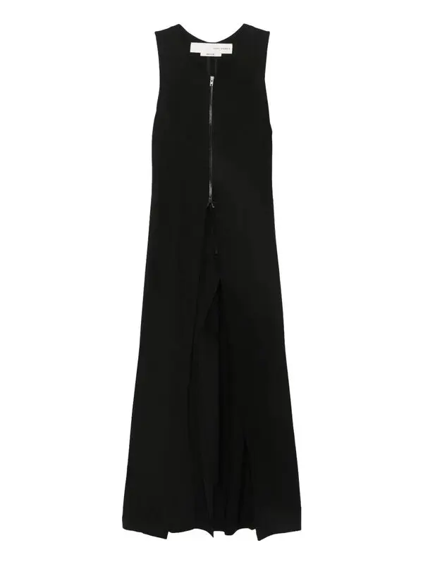 Isabel Benenato Sleeveless Coat - Black