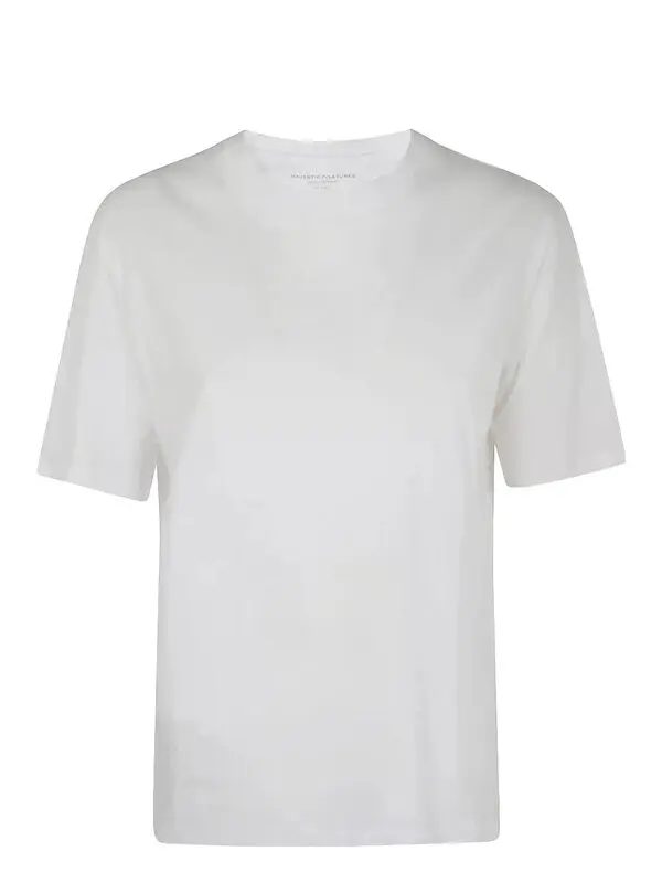 Majestic Filatures Cotton T-shirt - White