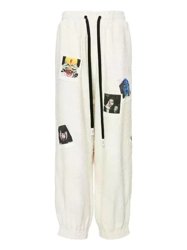 HACULLA. Polaroid Collection Sweatpants - White