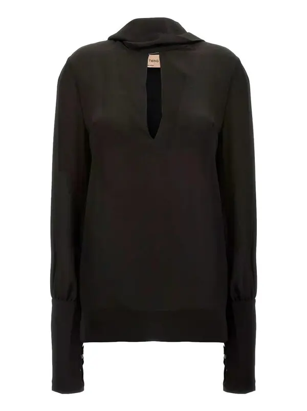 LE TWINS Lecce Blouse - Black