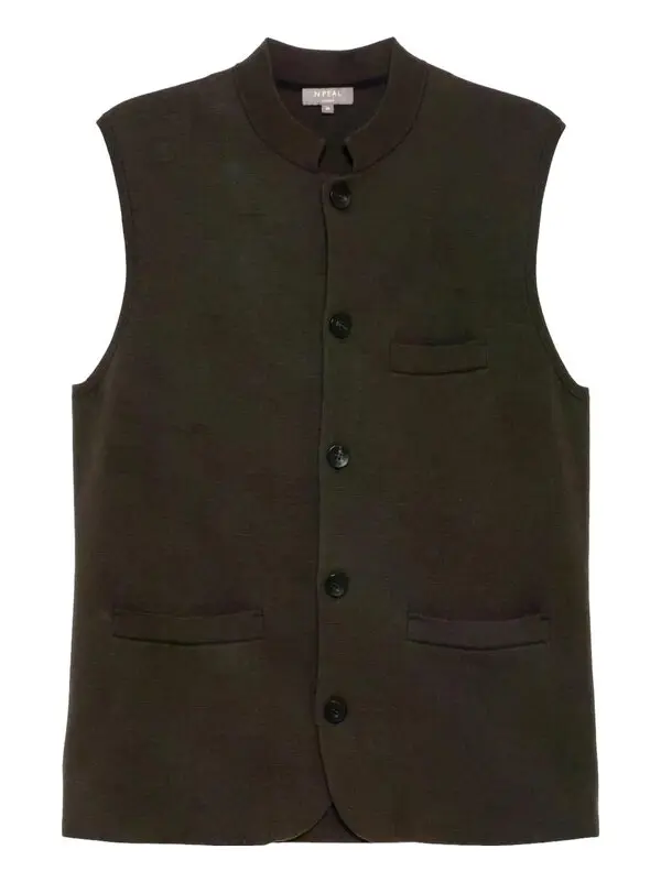 N.peal Penzance Gilet - Green