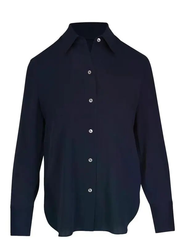 Vince Spread-collar Shirt - Blue