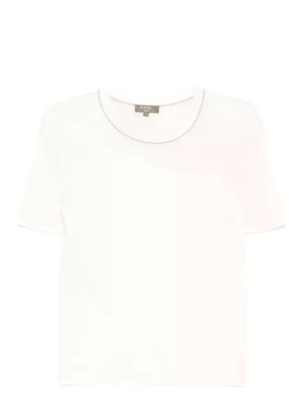 N.peal Round Neck T-shirt - Neutrals