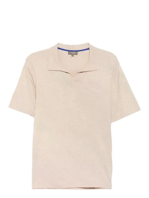 N.peal Polo T-shirt - Neutrals