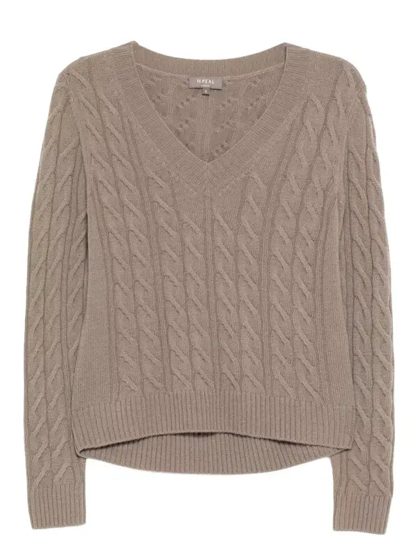 N.peal Frankie Jumper - Brown