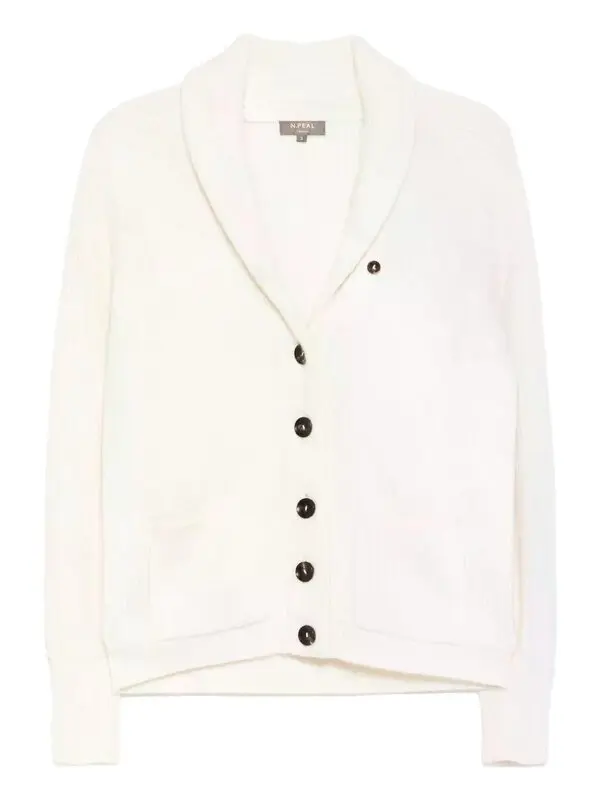 N.peal Kensington Cardigan - Neutrals