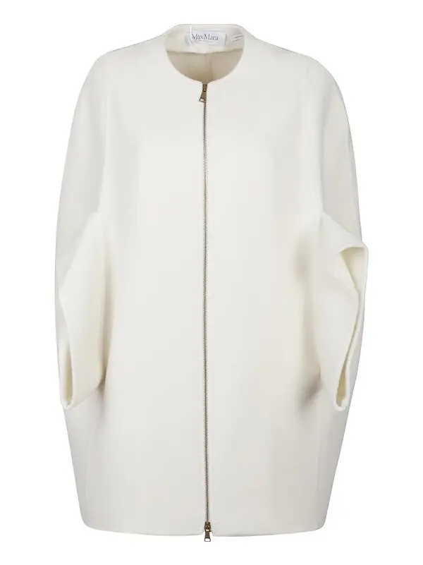 Max Mara Placido Coat - White