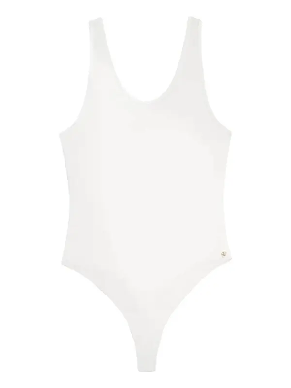 ANINE BING Ginny Bodysuit - White
