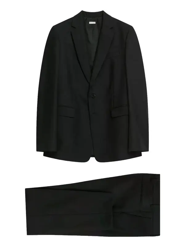 Dries Van Noten Wool Slim-fit Suit - Black