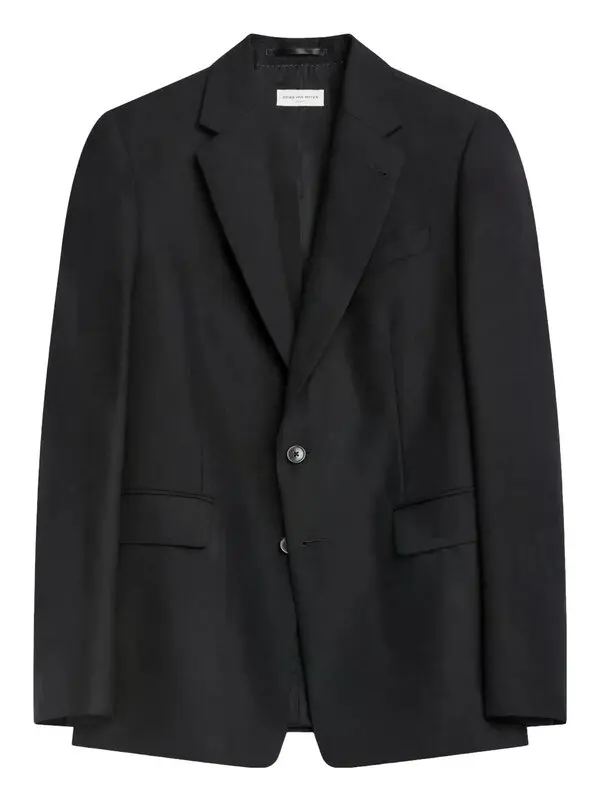 Dries Van Noten Slim-cut Blazer - Black