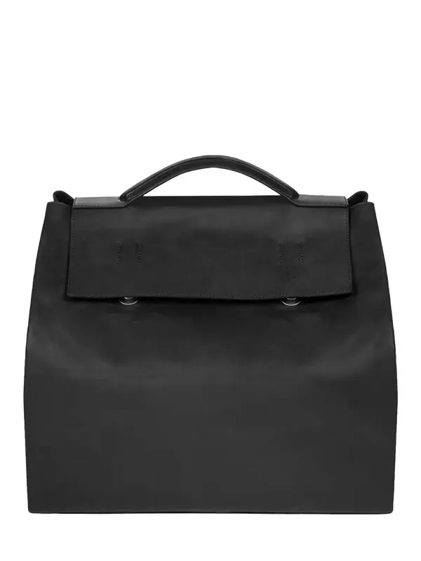 Dries Van Noten Leather Backpack - Black