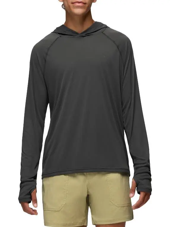 Prana Sol Shade Long Sleeve Performance Hoodie - Shadow