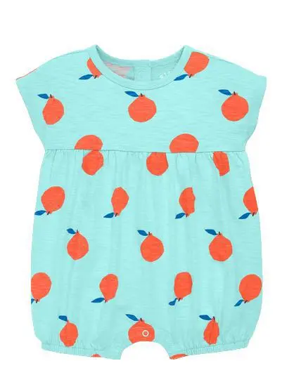PRIMARY Baby Bubble Shortie - Mist Clementines