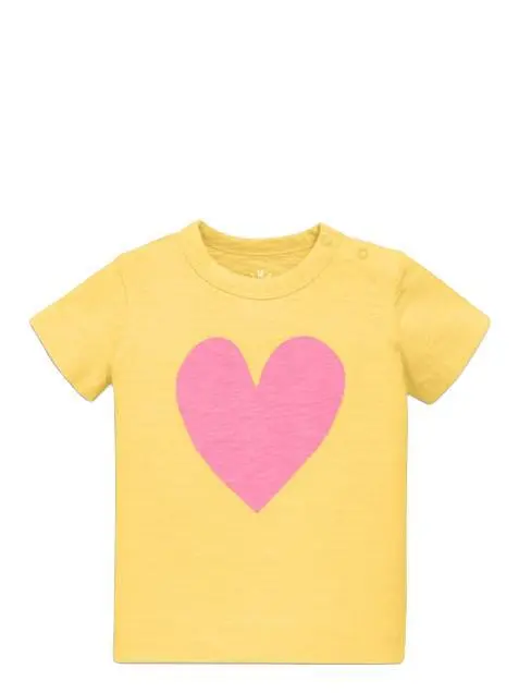 PRIMARY Baby Heart Tee - Sunlight Heart