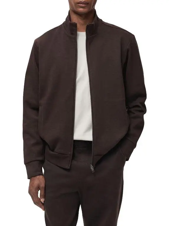 Mango Cotton-blend Bomber Jacket - Chocolate