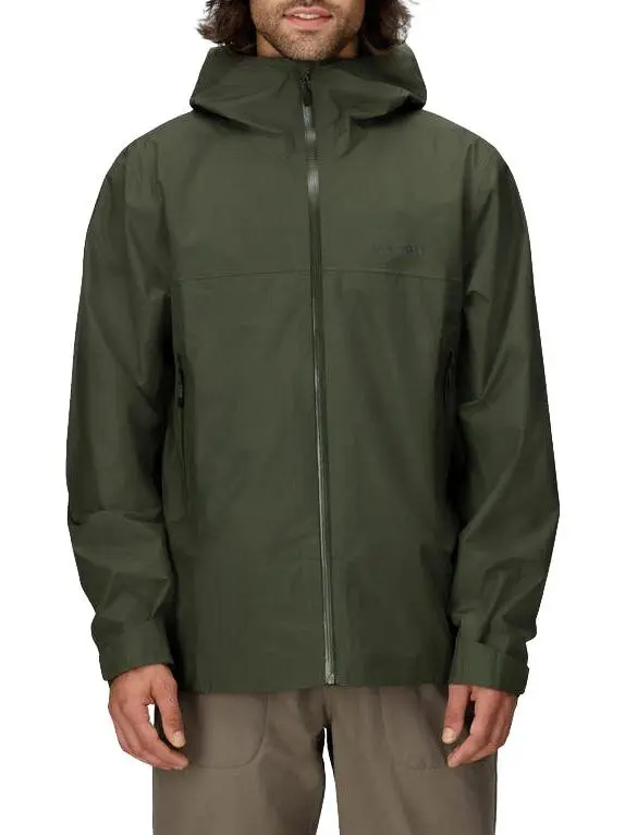 MARMOT Minimalist Pertex® Waterproof Hooded Jacket - Nori