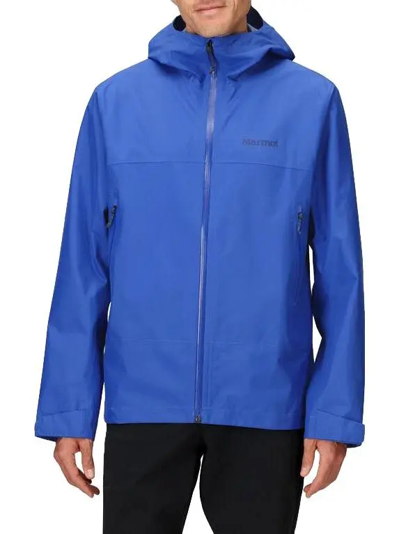 MARMOT Minimalist Pertex® Waterproof Hooded Jacket - Oxide Blue