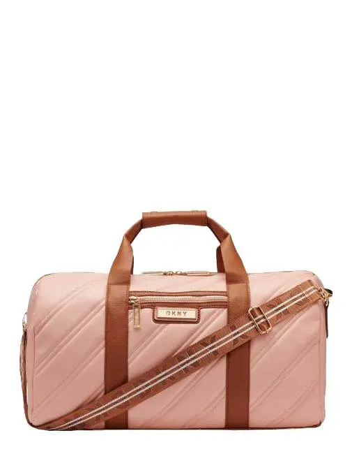 Dkny Bias Duffle Bag - Peach Bloom