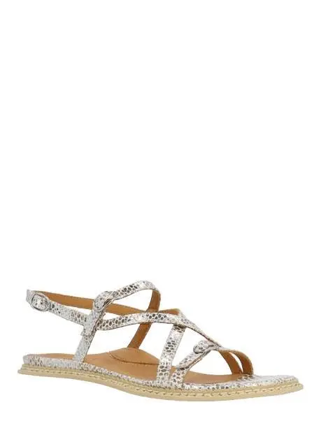 L'AMOUR DES PIEDS Danilo Sandal - Silver/ Gold