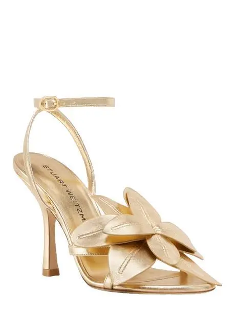 STUART WEITZMAN Paradise 100 Sandal - Golden