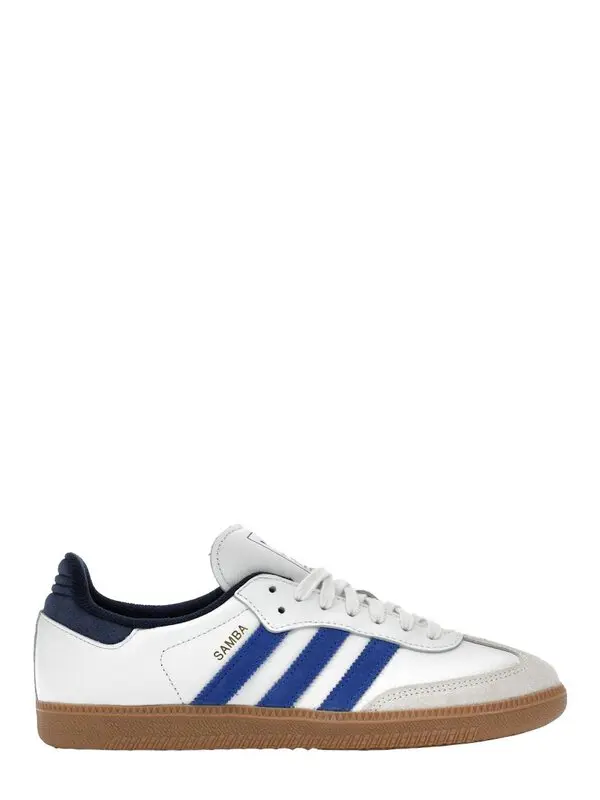 Adidas Samba Og Sneakers - Core White/royal Blue/night Indigo