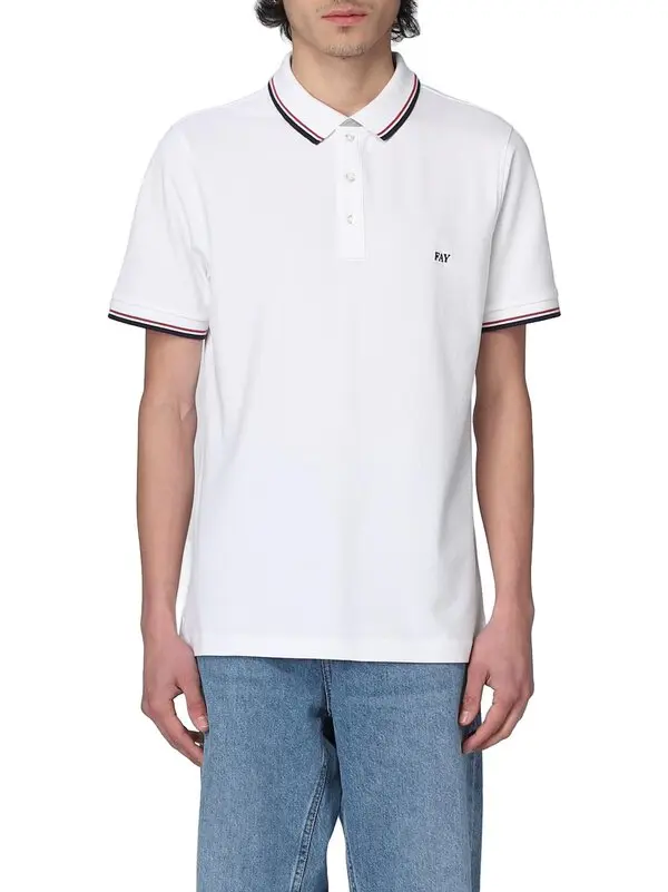 FAY Polo Shirt - White
