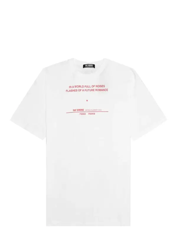Raf Simons Tour T-shirt - White