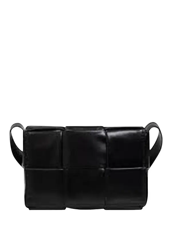 Bottega Veneta Mini Cassette Bag - Black