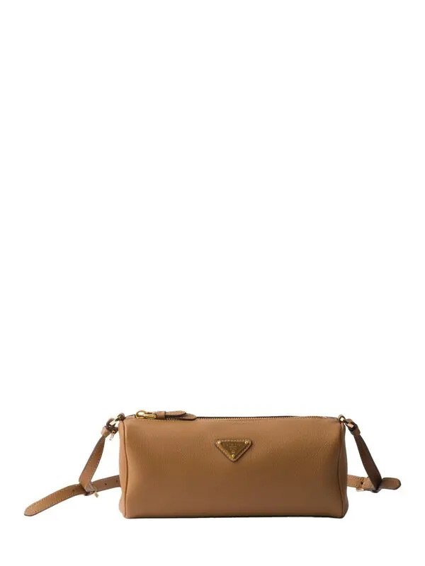 Prada Leather Pouch - Caramel
