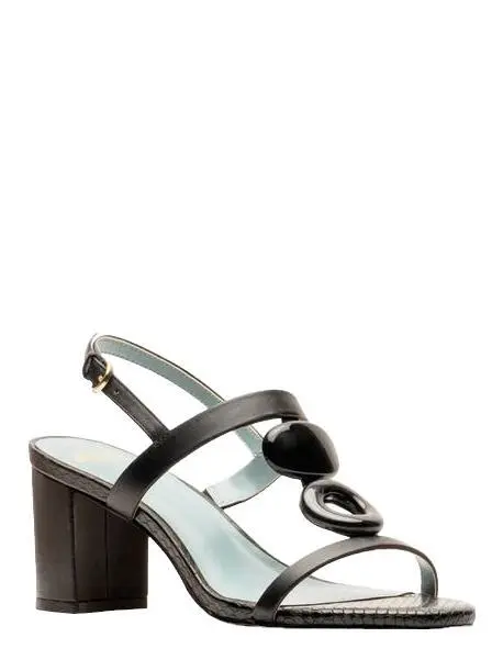 FRANCES VALENTINE Bianca Slingback Sandal - Black