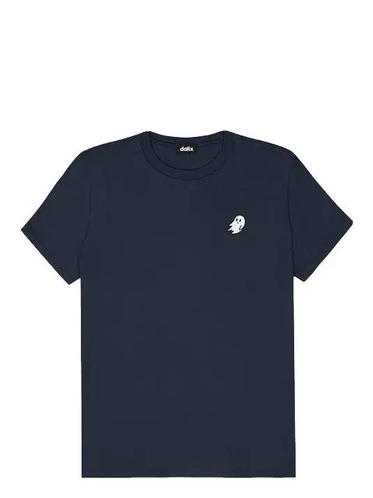 DALIX Ghost Relaxed Tee - Navy Blue