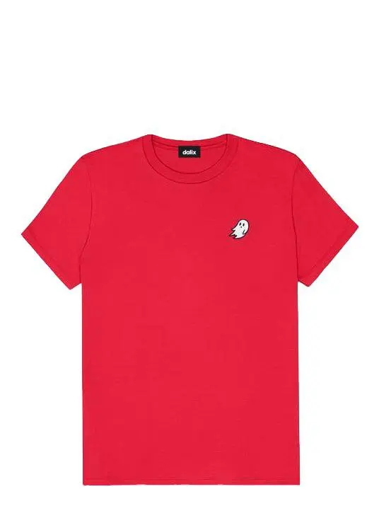 DALIX Relaxed Fit Tee - Red