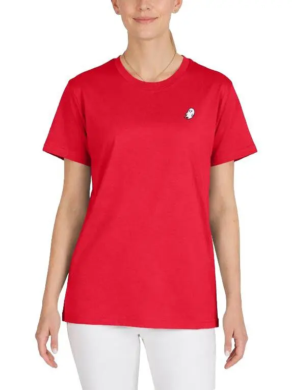 DALIX Relaxed Fit Tee - Red