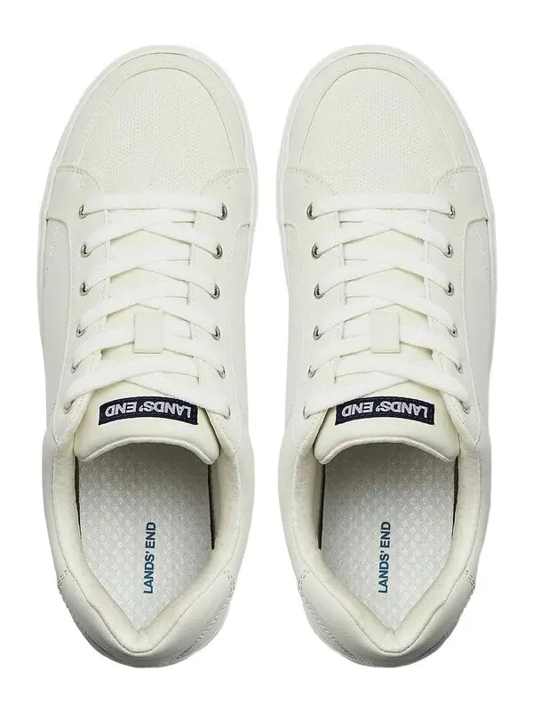 LANDS' END All Day Comfort Sneakers - White