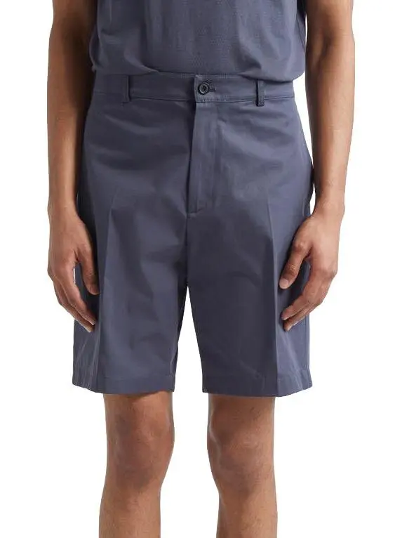 Burberry Cotton Chino Shorts - Magnet